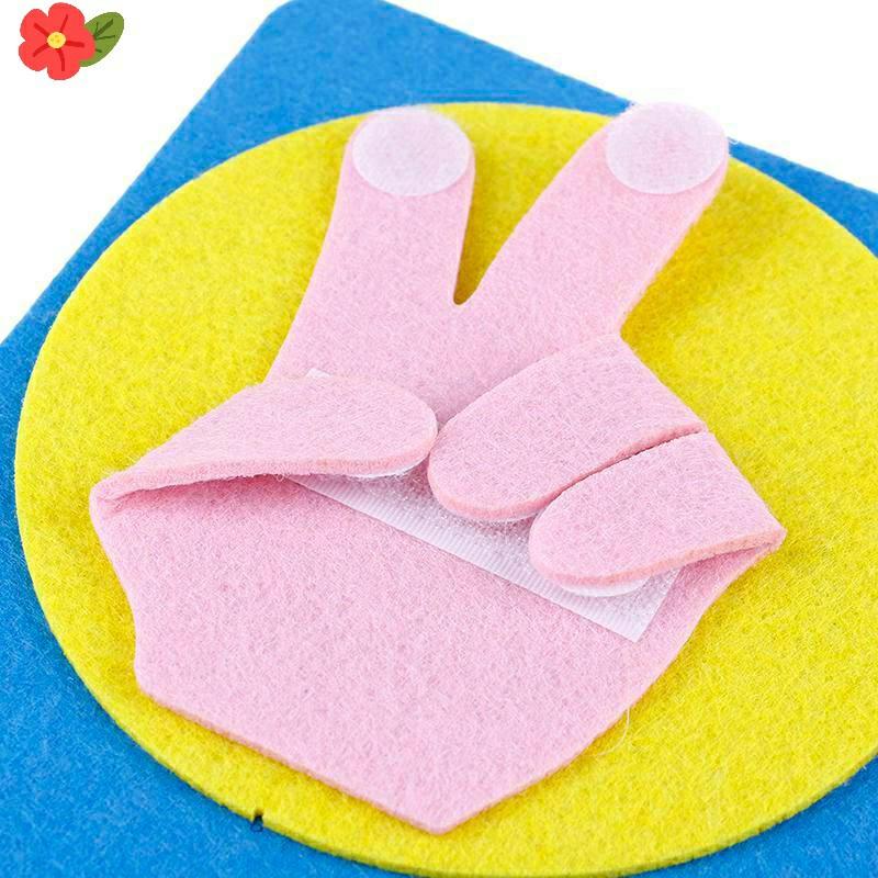 Finger Counting Identifying Numbers Teaching Manipulative Felt Material ...