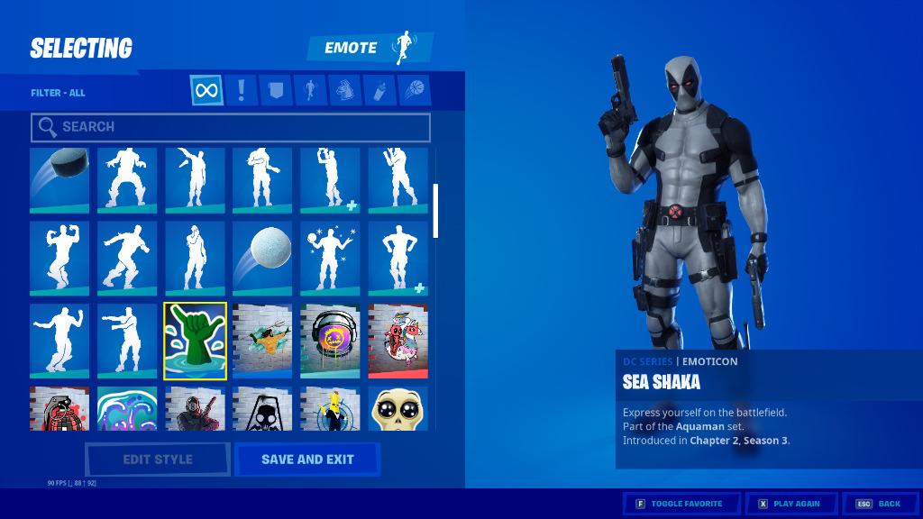 Fortnite game id with limited edition skin emote and extra, Video ...