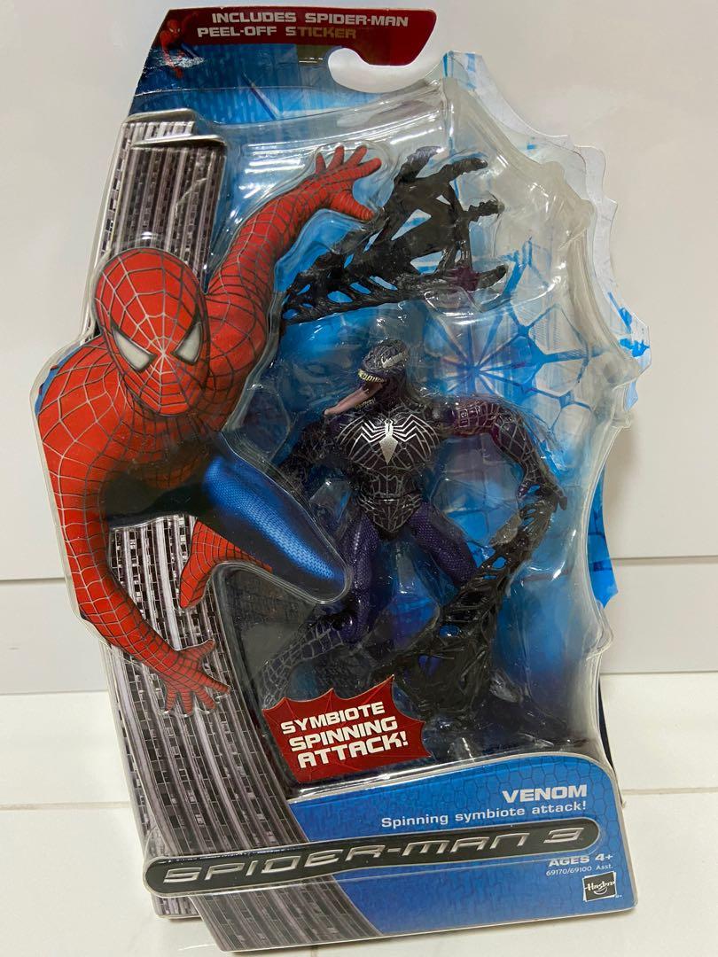 Hasbro Spider man 3 Venom Spinning Symbiote attack, Hobbies & Toys ...