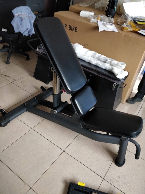 Heavy Duty Adjustable Gym Bench, Sports Equipment, Exercise & Fitness ...