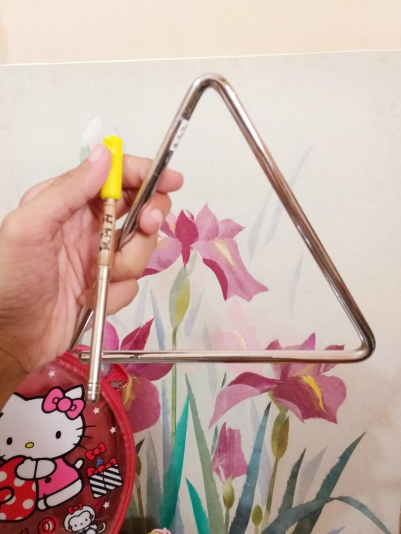 Hello kitty Musical instruments set tambourine triangle cymbals ...