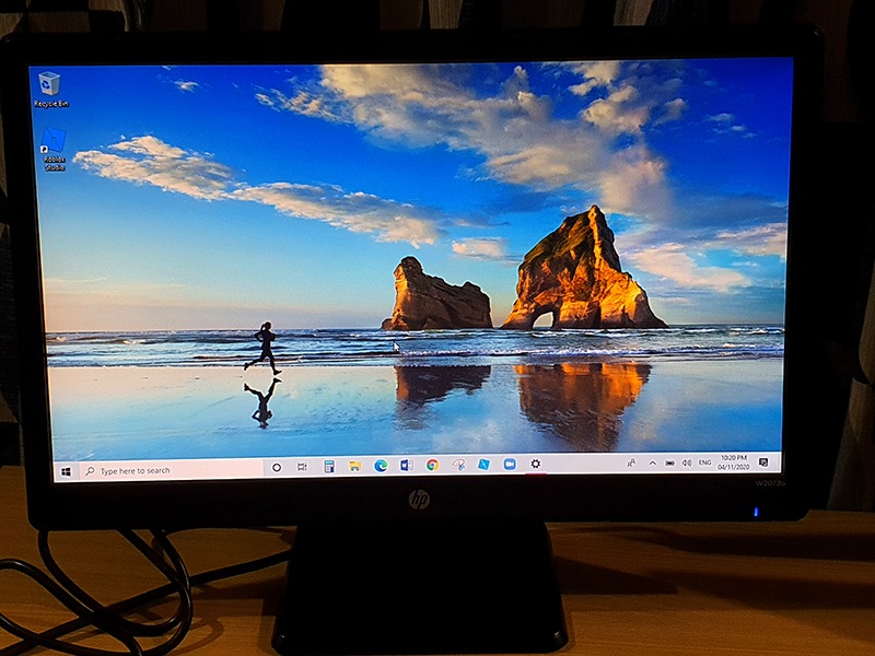 HP W20172a 20" LED Monitor, Computers & Tech, Parts & Accessories ...