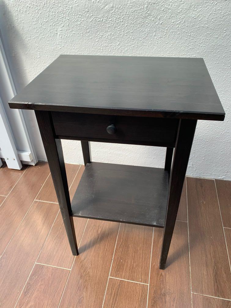 IKEA Hemnes side table, Furniture & Home Living, Furniture, Tables ...