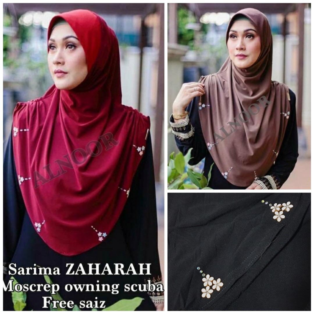 Instant Sarima Zaharah, Women's Fashion, Muslimah Fashion, Hijabs on ...