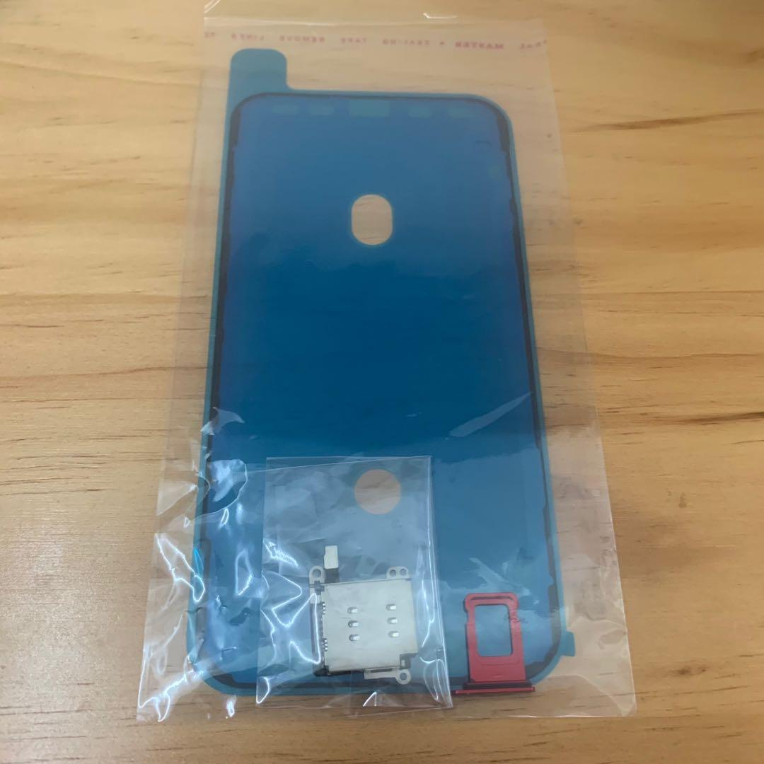 iPhone XR Physical Dual SIM Module with Red Holder Slot and Replacement ...