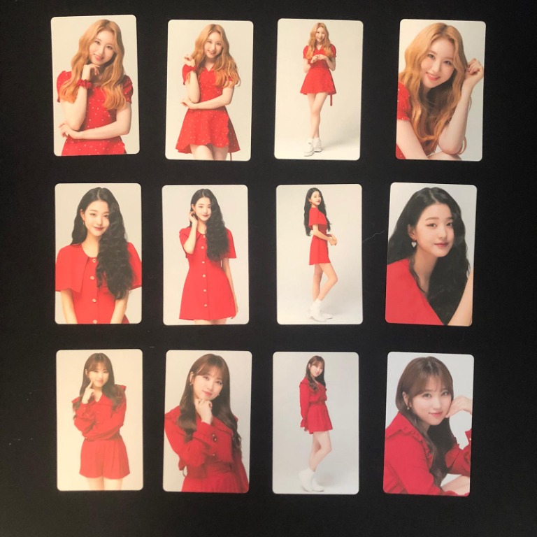 IZONE IZ*ONE TWELVE PHOTOCARD SET CHAEYEON WONYOUNG NAKO, Hobbies ...