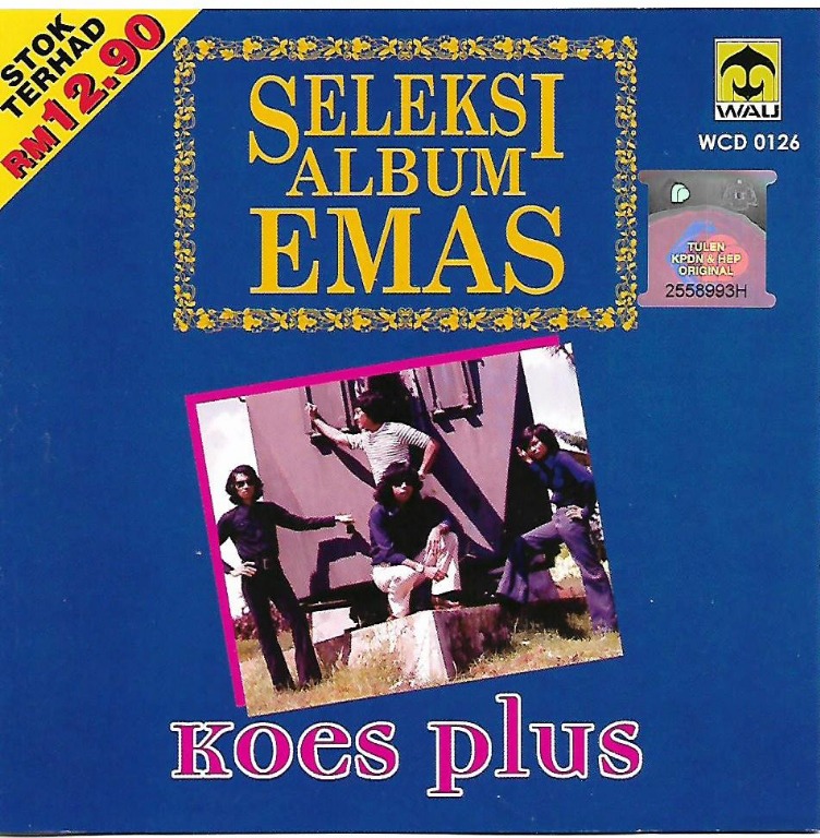 Koes Plus Seleksi Album Emas CD Lagu Pop Melayu Original Artist ...