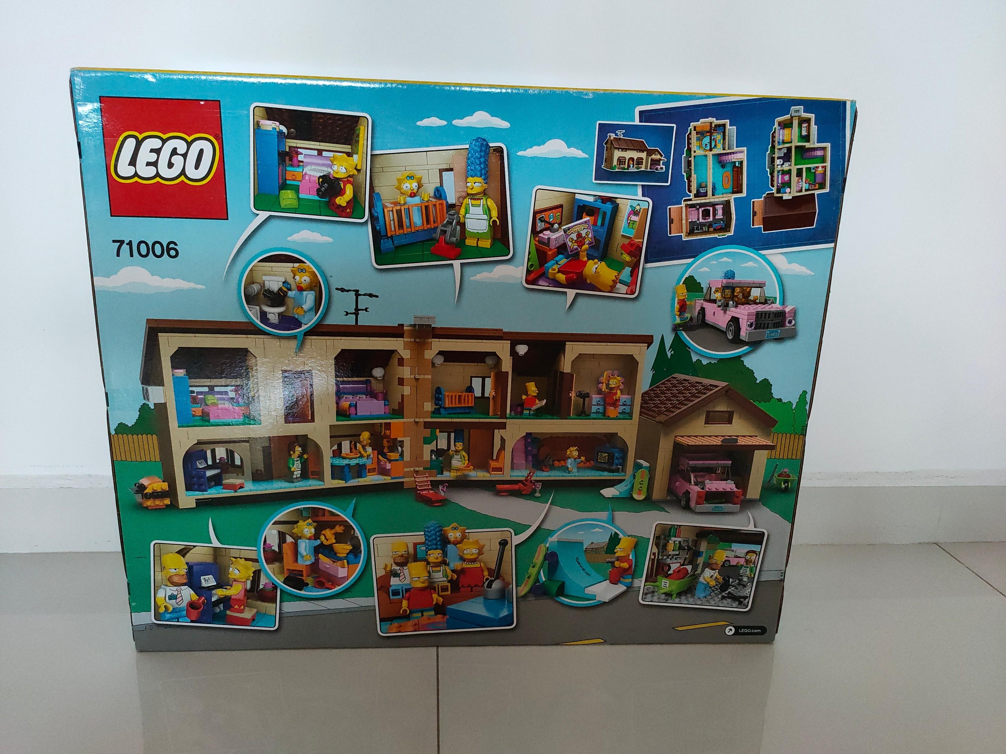 Lego 71006 simpsons house, Hobbies & Toys, Toys & Games on Carousell