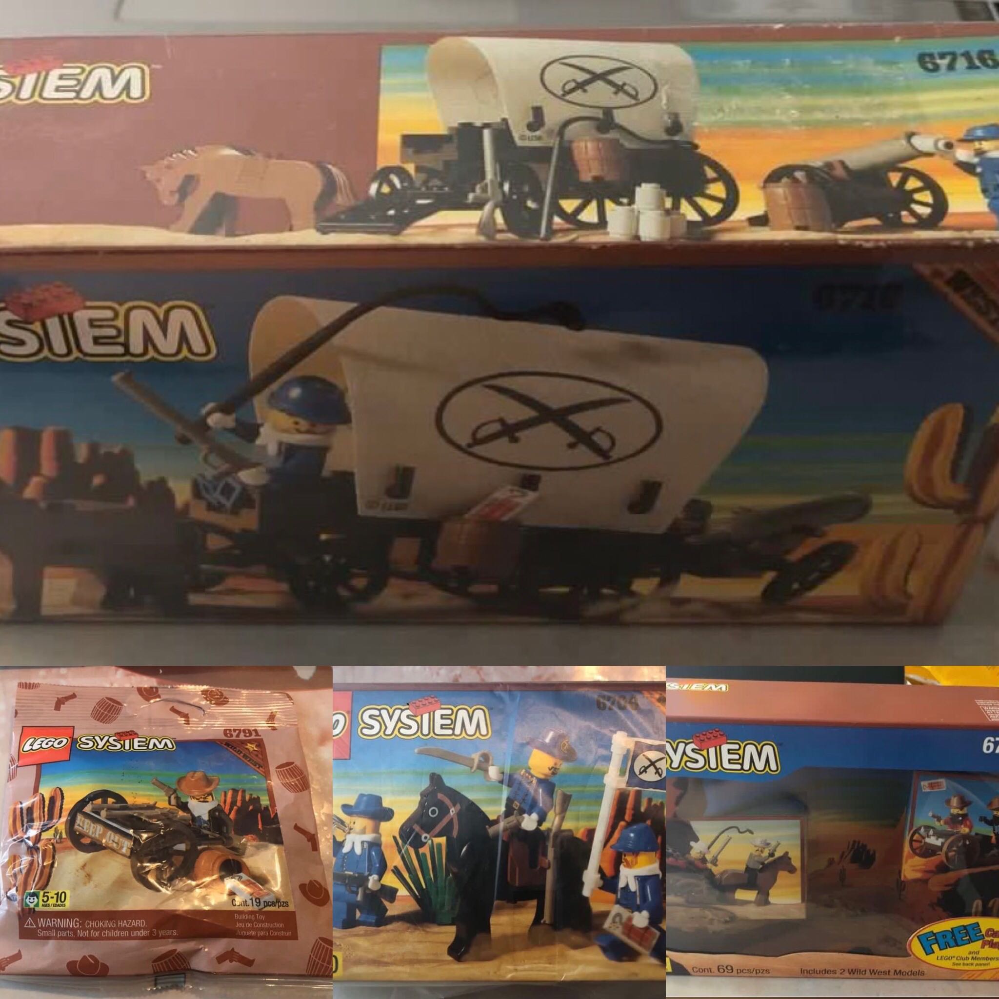 Lego Western Series - 6799, 6791, 6716 & 6706 (New), Hobbies & Toys ...