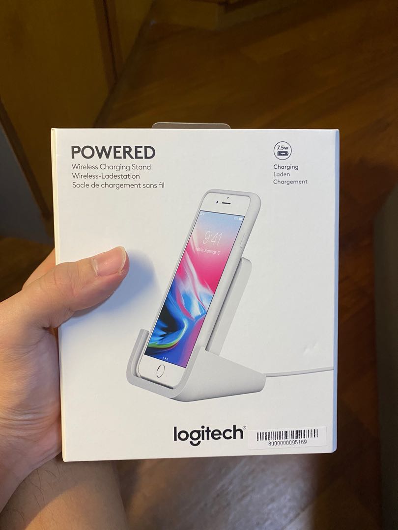 Logitech POWERED wireless charging stand, Mobile Phones & Tablets ...