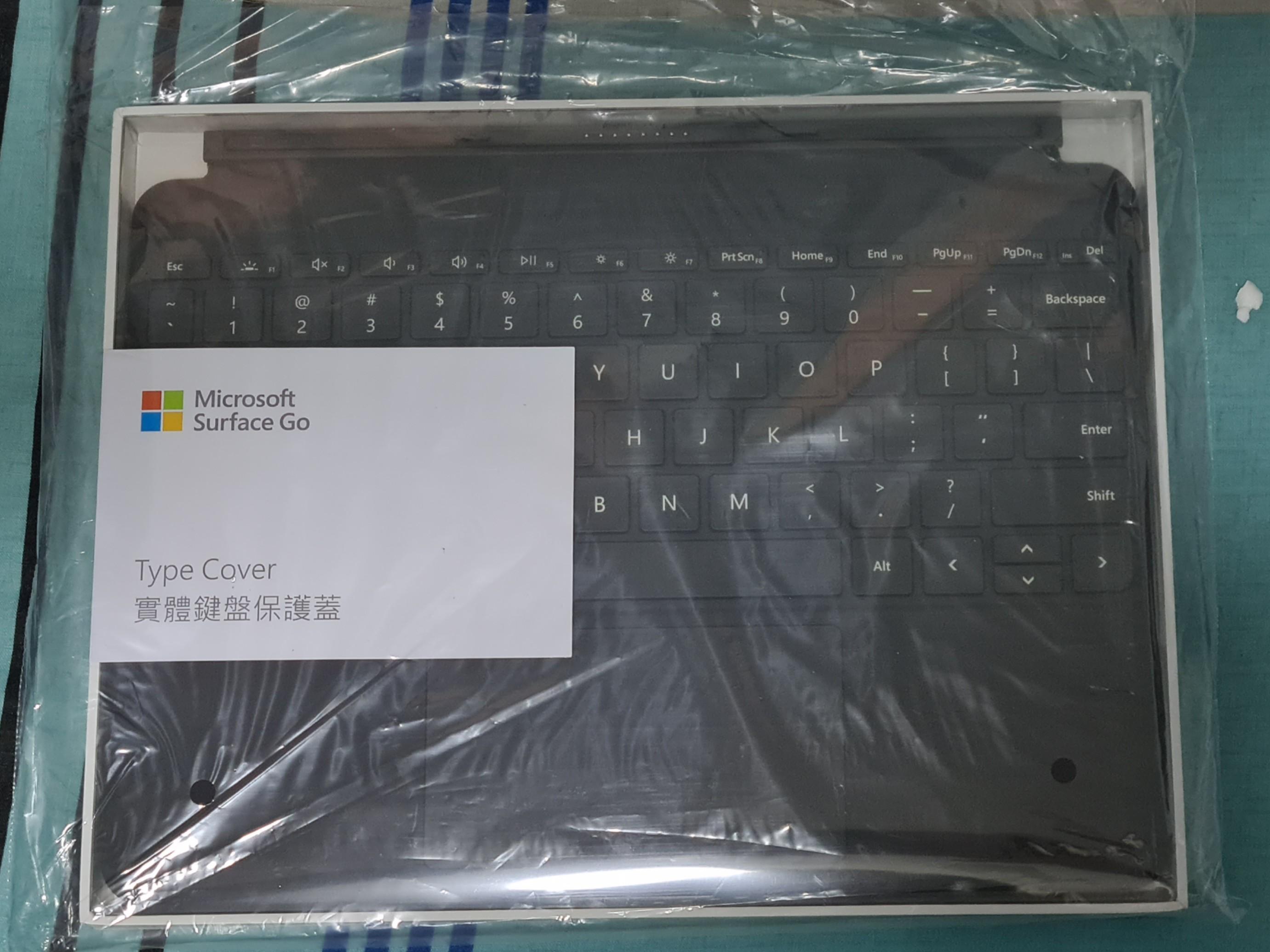 Microsoft Surface Go Type cover/keyboard (Black), Computers & Tech ...