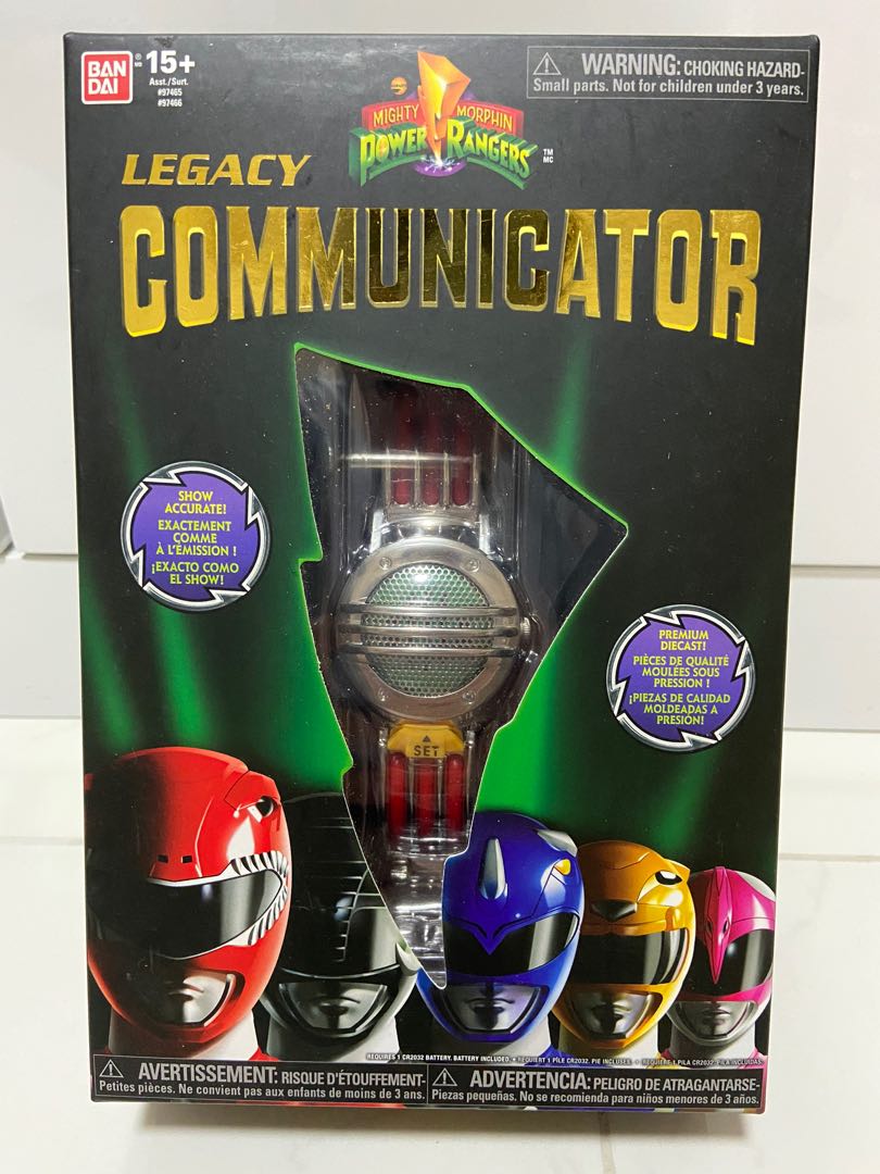 Mighty Morphin Power Ranger MMPR legacy Communicator, Hobbies & Toys ...