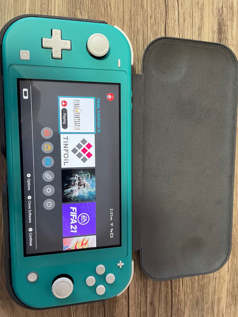 Hard Modded switch lite with 256 sd card, Video Gaming, Video Game ...