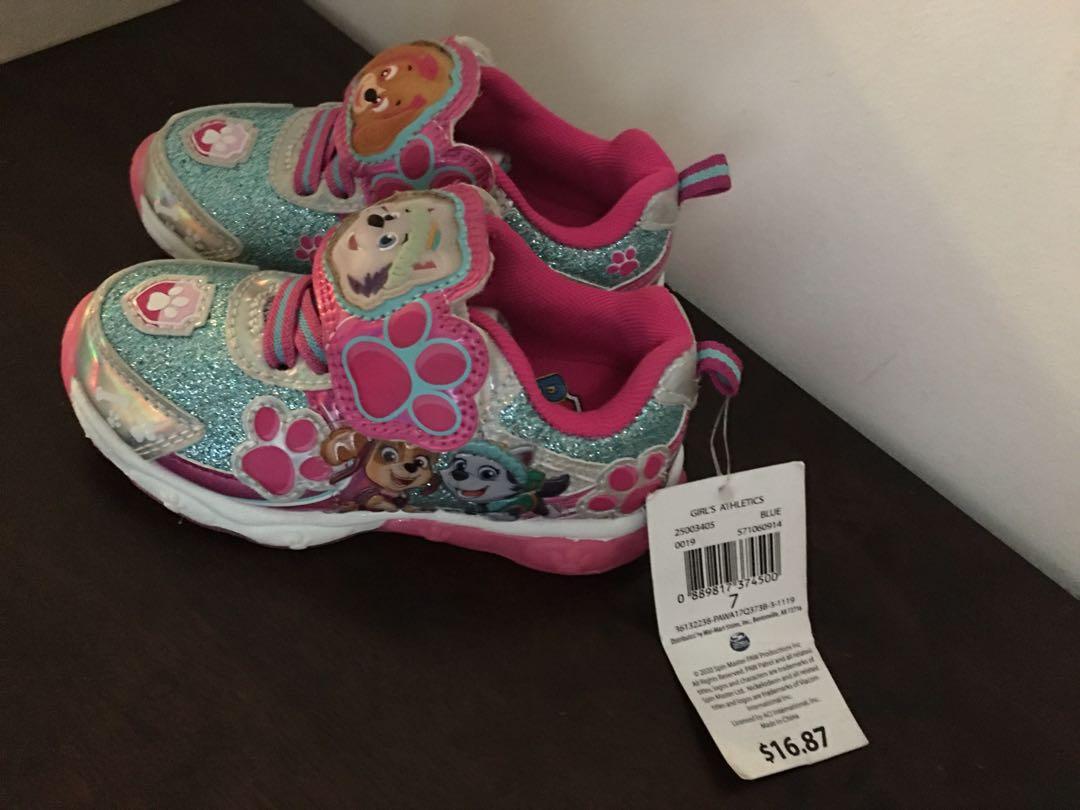 Paw patrol shoes for girls(umiilaw po yan), Babies & Kids, Babies ...
