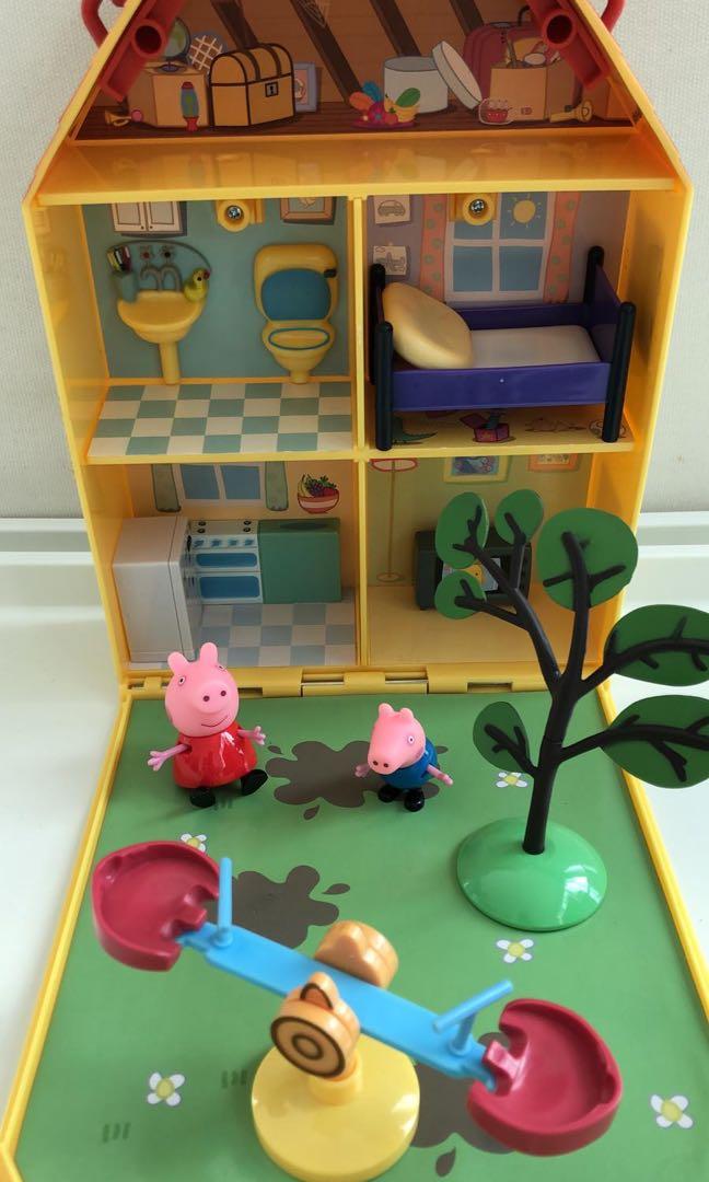 Peppy Pig House & Garden + George in Car!, Hobbies & Toys, Toys & Games ...