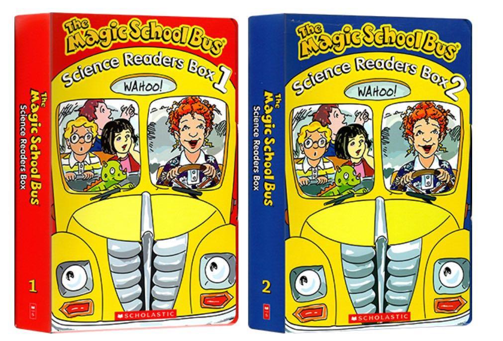 [Ready Stock] Magic School Bus Science Readers (Box 1 & 2) (20 Books ...