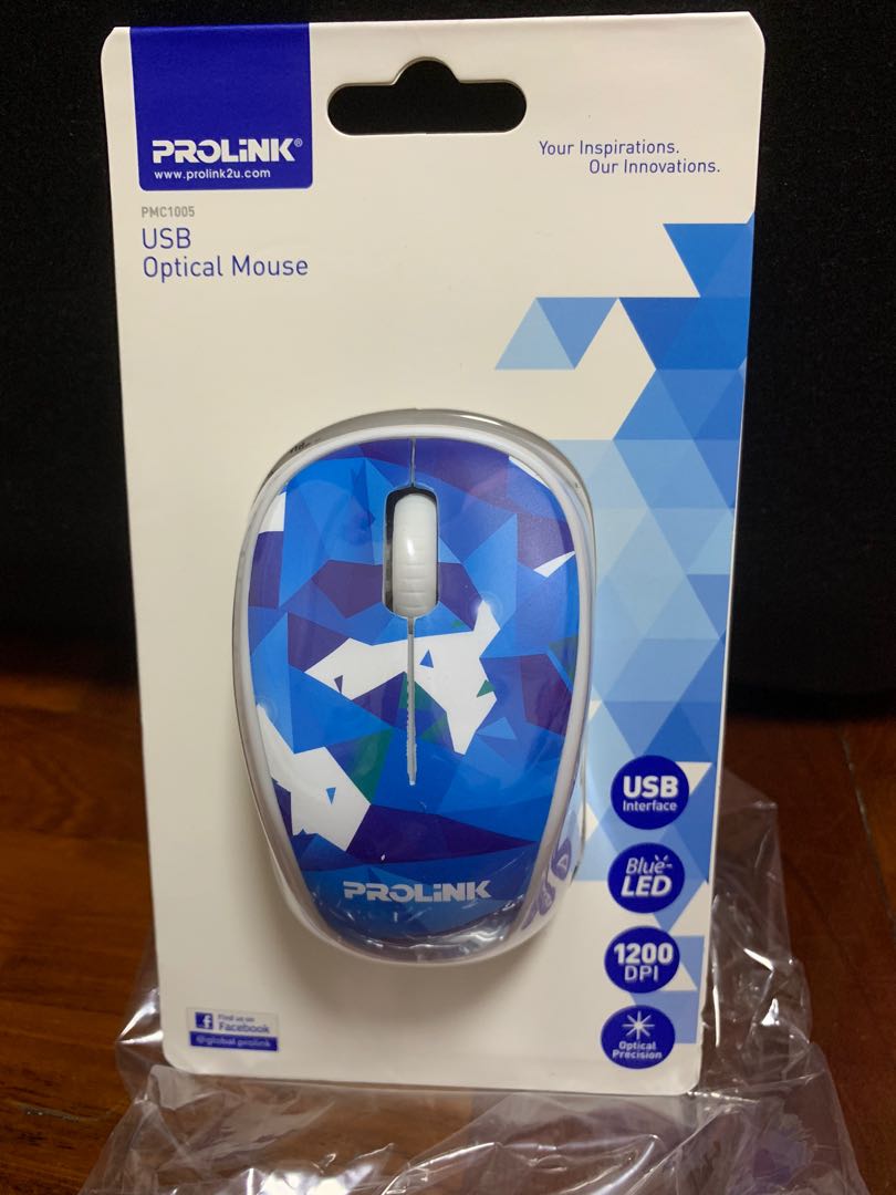Prolink USB Optical Mouse, Computers & Tech, Parts & Accessories, Mouse ...