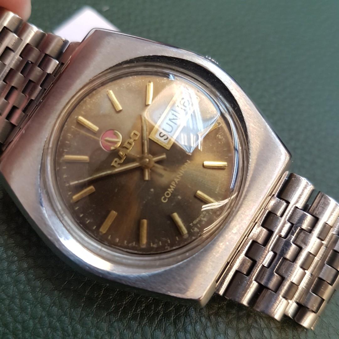 Rado Companion Day-Date Vintage Watch, Women's Fashion, Watches ...