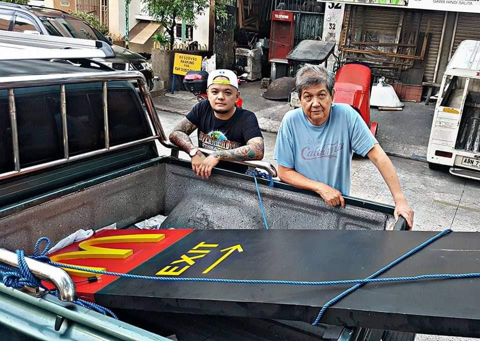 Retored Mcdonalds signage, Furniture & Home Living, Home Decor, Other ...