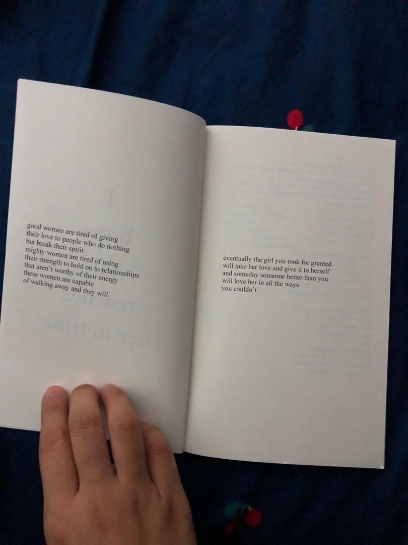 RH Sin I hope this reaches her in time poetry, Hobbies & Toys, Books ...