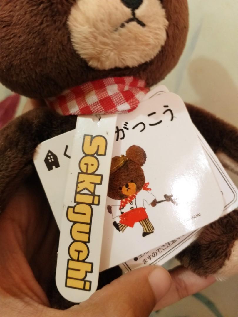 Sekiguchi mini Bear plush Stuffed toy Japan surplus, Hobbies & Toys ...