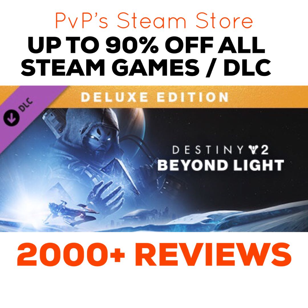 Destiny 2 Beyond Light Deluxe + other DLCS! [Steam Games], Video Gaming ...