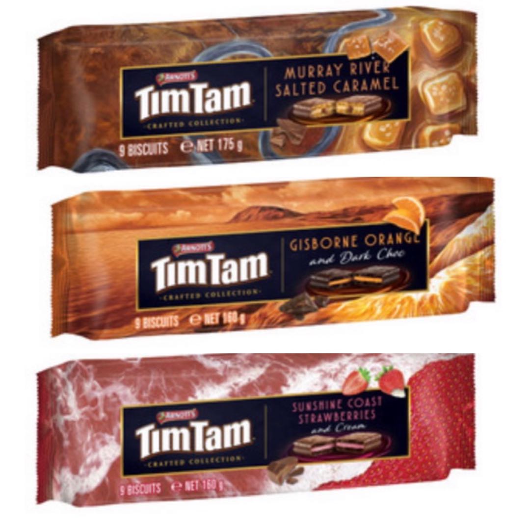 Tim tam chocolate biscuits 朱古力 餅 澳洲 限定口味, 嘢食 & 嘢飲, 包裝食物&即食食物 - Carousell