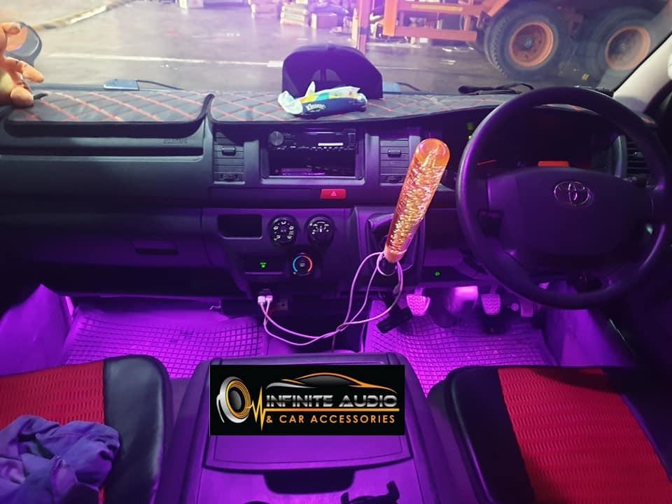 Leg Room and Roof Lining LED Strip (Toyota Hiace), Car Accessories, Car ...