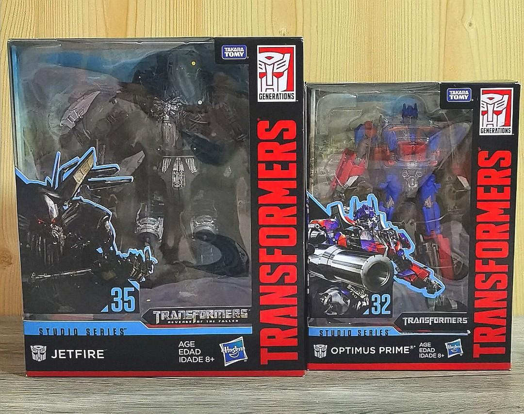 Transformers Studio Series SS 32 Optimus Prime & SS 35 Jetfire Set ...