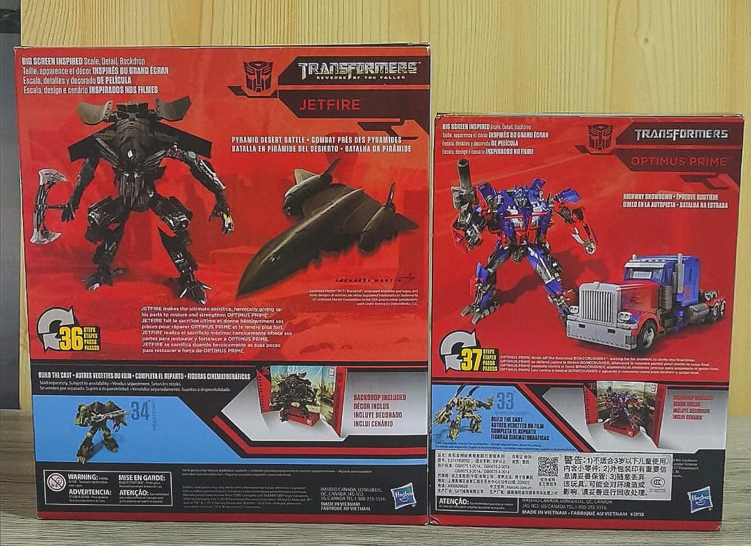 Transformers Studio Series SS 32 Optimus Prime & SS 35 Jetfire Set ...