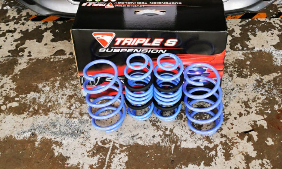 Triple S lowering spring for elantra, Car Accessories, Accessories on ...