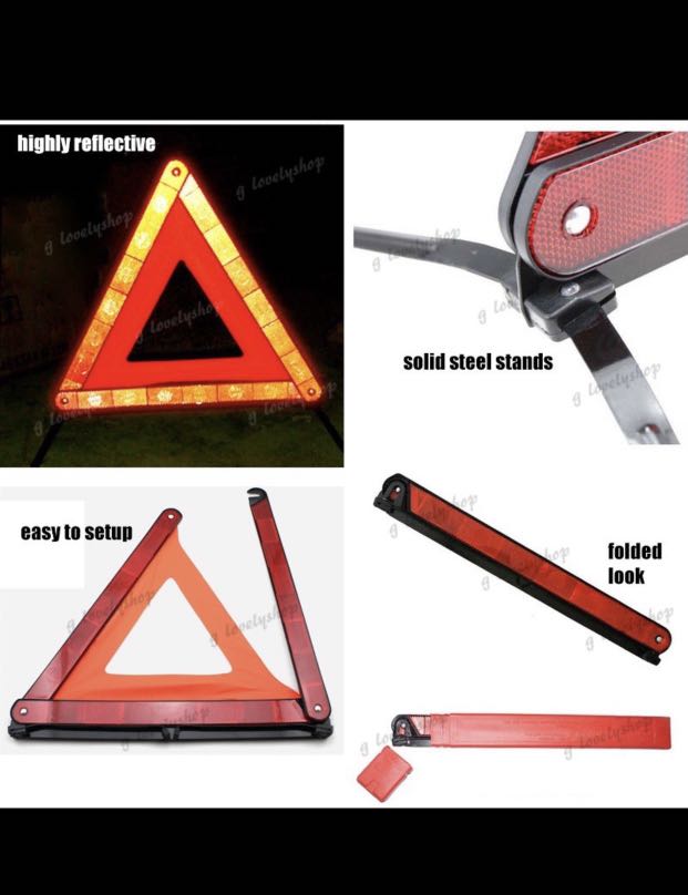 Vehicle breakdown sign, Car Accessories, Accessories on Carousell