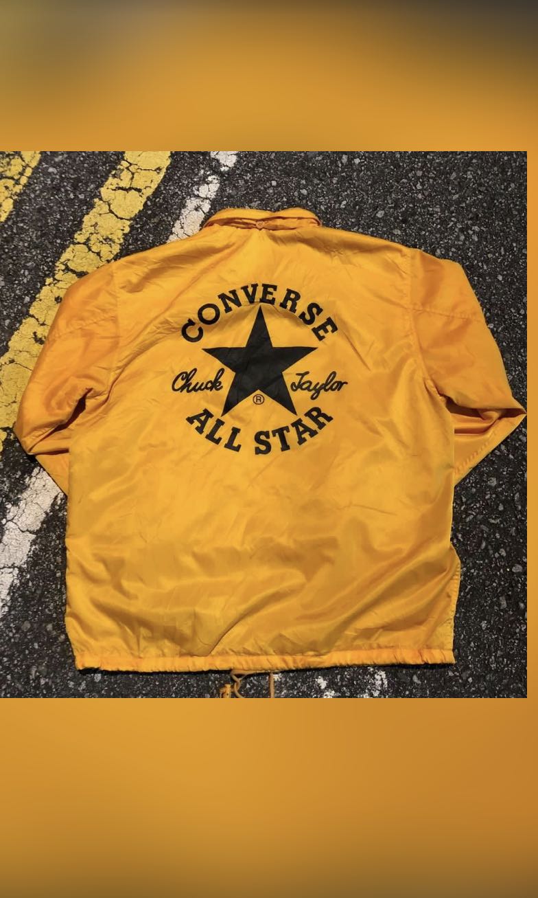 Vintage Converse Coach Jacket, Men's Fashion, Coats, Jackets and ...