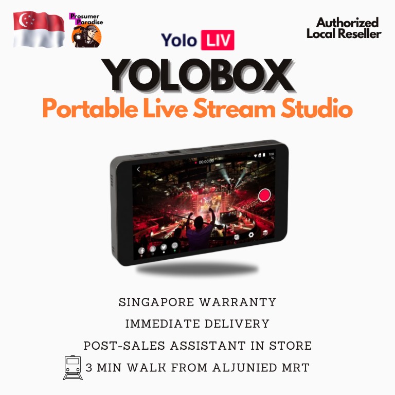 Purchase with Free Training - YoloBox Portable Live Stream Studio With ...