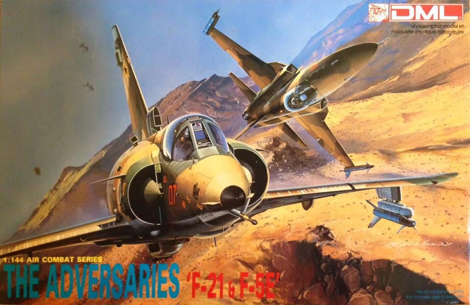 1/144 F-21 (aka Kfir C2/7) and F-5E, Hobbies & Toys, Toys & Games on Carousell