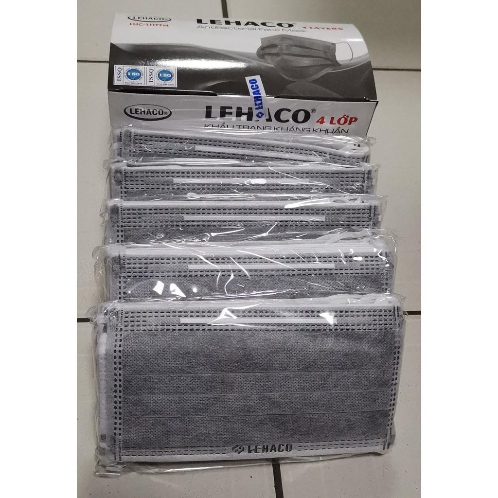 4 Ply Disposable Masks (Lehaco Made in Vietnam), Health & Nutrition ...
