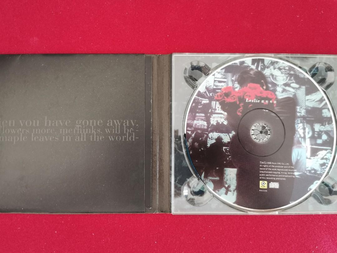 張國榮 這些年來 專輯 CD+VCD / 1998年 滾石唱片, 興趣及遊戲, 音樂、樂器 & 配件, 音樂與媒體 - CD 及 DVD - Carousell