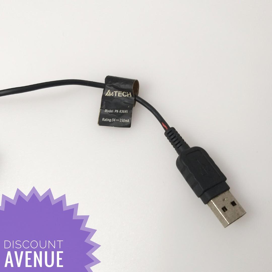 A4Tech PK-836MJ Ultra Small USB Webcam Web Camera, Computers & Tech ...