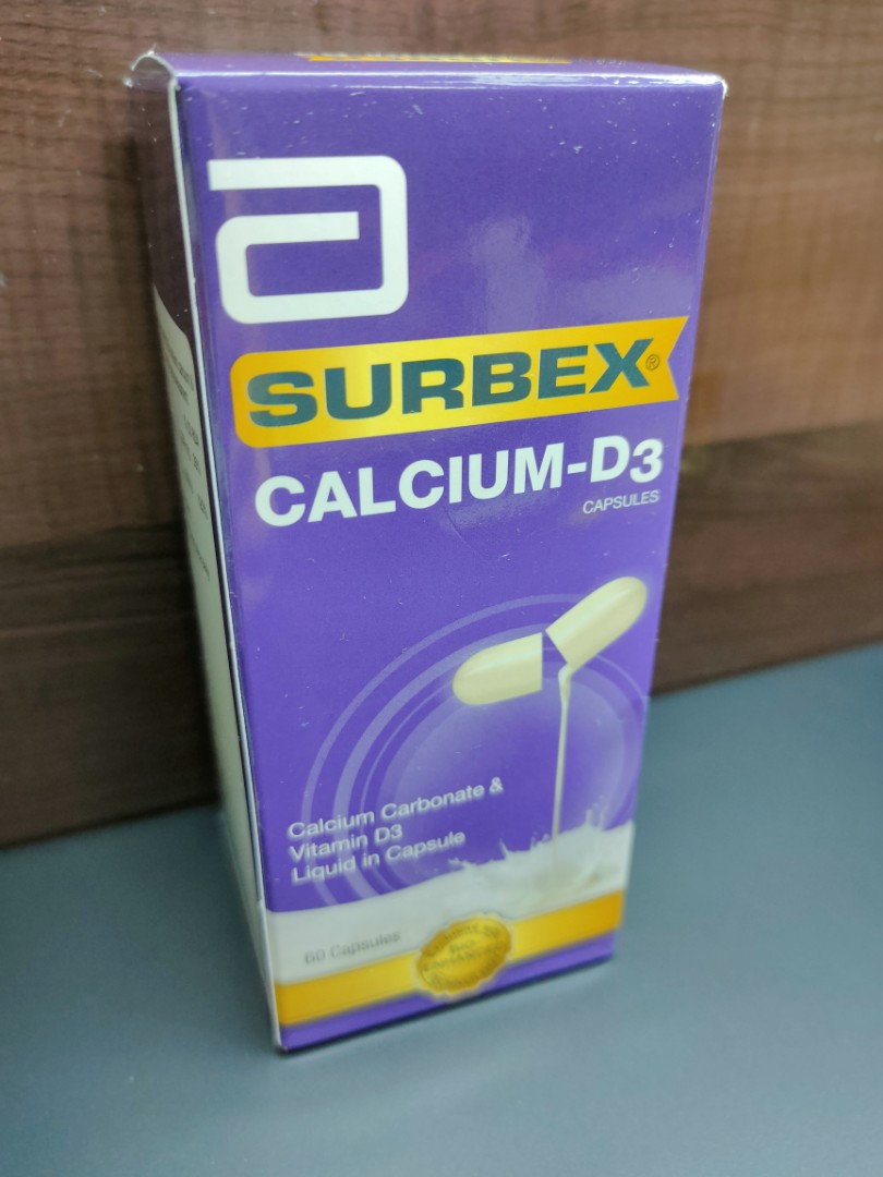 Abbott Surbex Calcium D3, Everything Else on Carousell