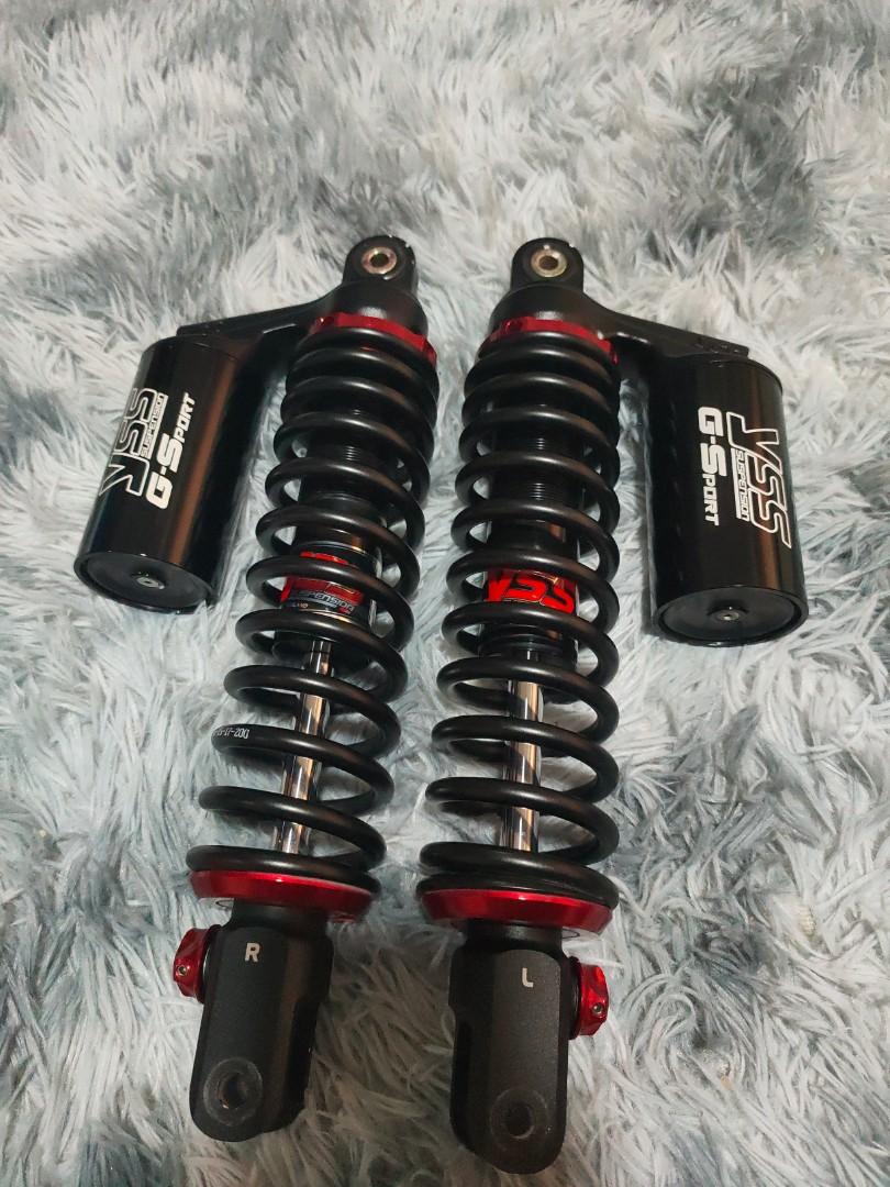 Aerox YSS G-Sport Black Edition, Motorcycles, Motorcycle Accessories on Carousell