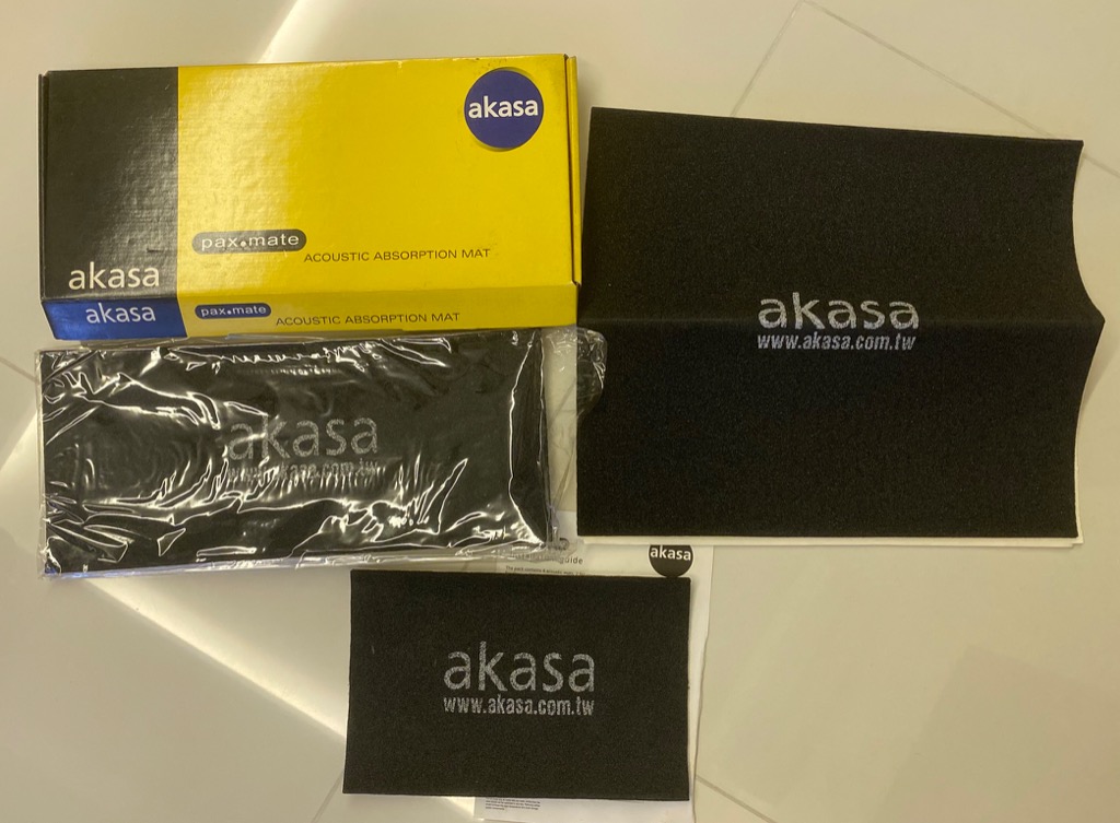 Akasa Paxmate sound proof / acoustic mat, TV & Home Appliances, TV ...