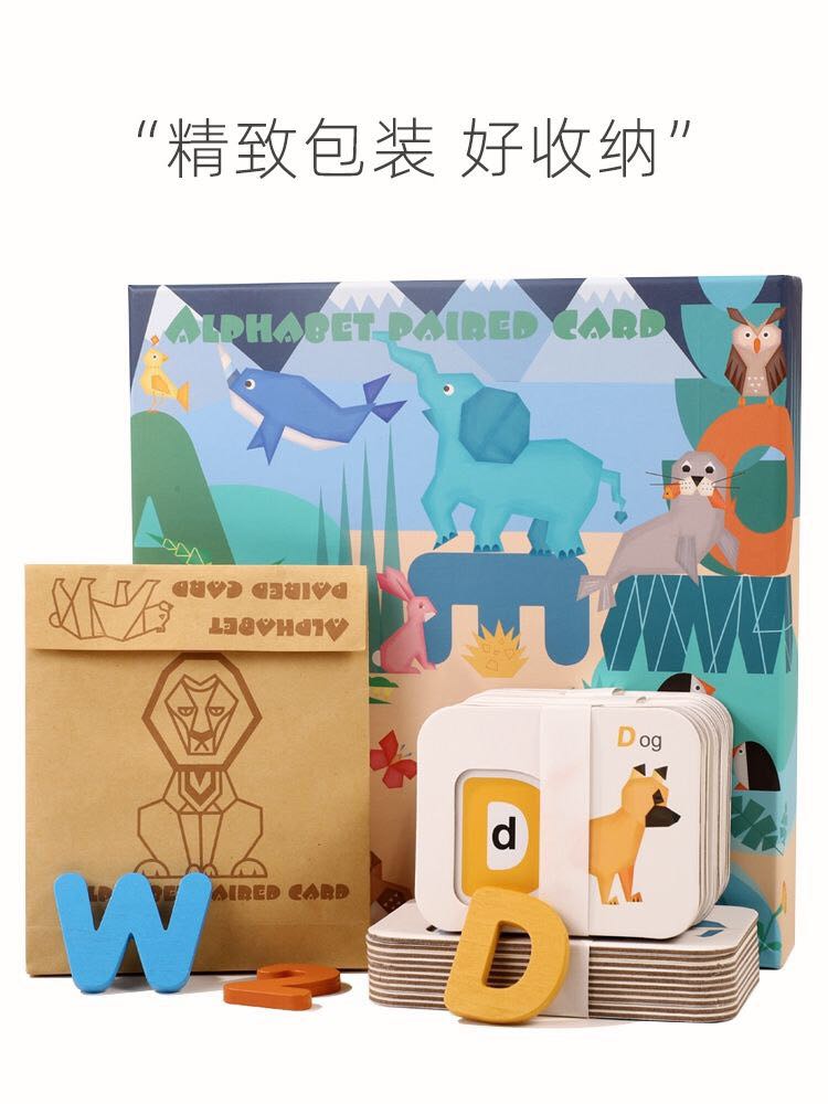 Alphabet & Number Paired Cards, Hobbies & Toys, Toys & Games on Carousell