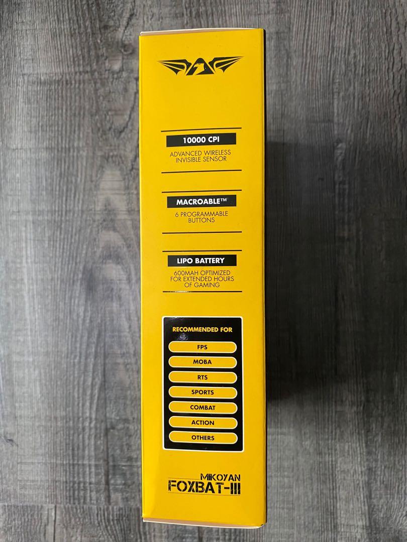 Armageddon Mikoyan Foxbat-III Wireless Gaming Mouse, Computers & Tech ...