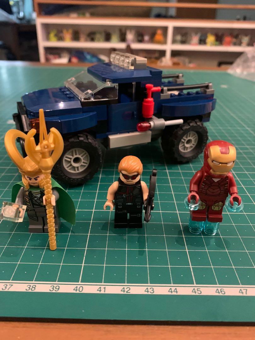 Authentic Marvel Lego Shield Truck Set with Minifigures, Hobbies & Toys ...