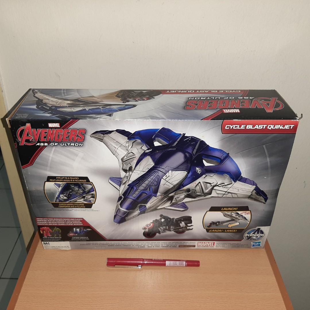 Avengers Age of Ultron - Cycle Blast Quinjet, Hobbies & Toys, Toys ...