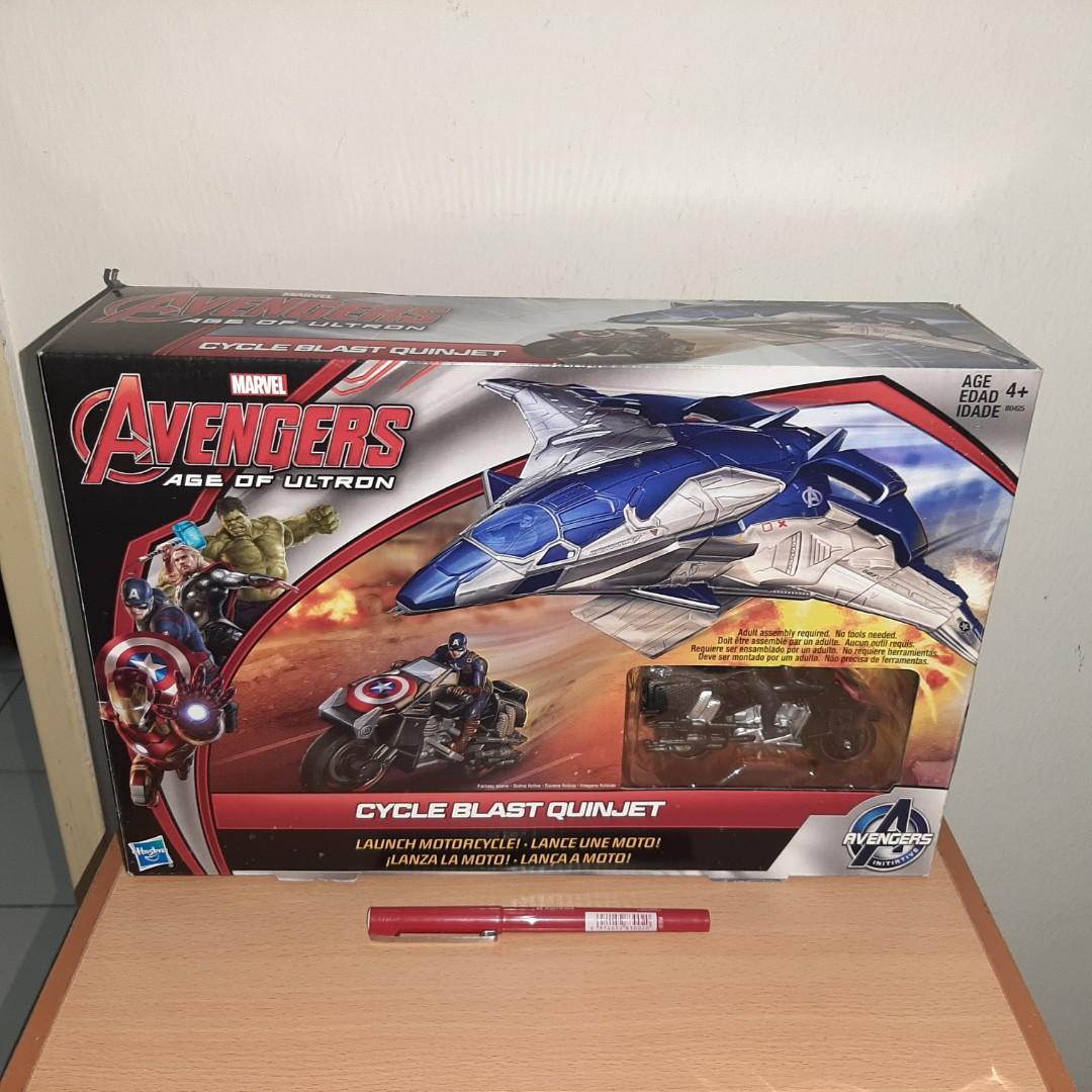Avengers Age of Ultron - Cycle Blast Quinjet, Hobbies & Toys, Toys & Games on Carousell