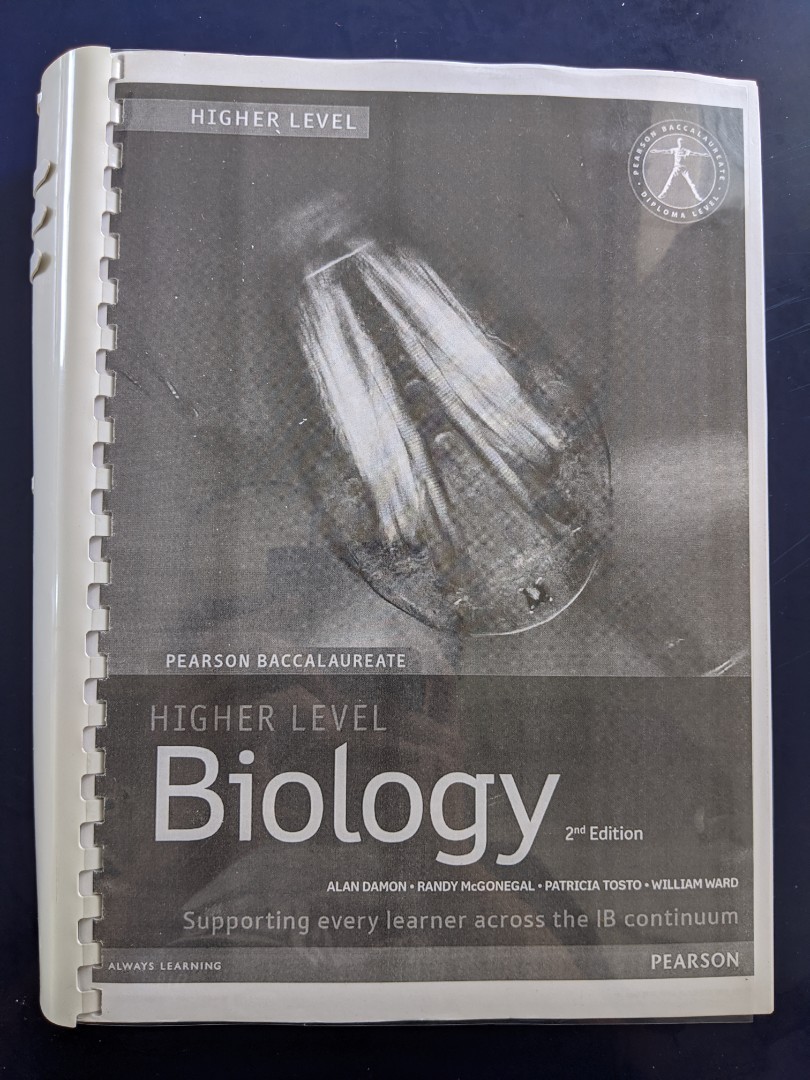 Biology HL IB TEXTBOOKS (Pearson), Hobbies & Toys, Books & Magazines ...