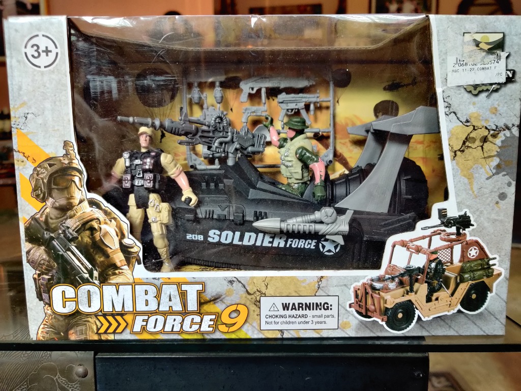 Combat Force 9 Action figure, Hobbies & Toys, Toys & Games on Carousell