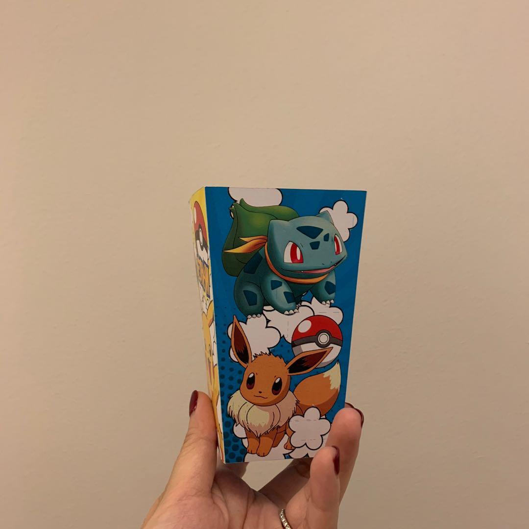 Customised Pokémon popcorn box, Hobbies & Toys, Stationery & Craft ...