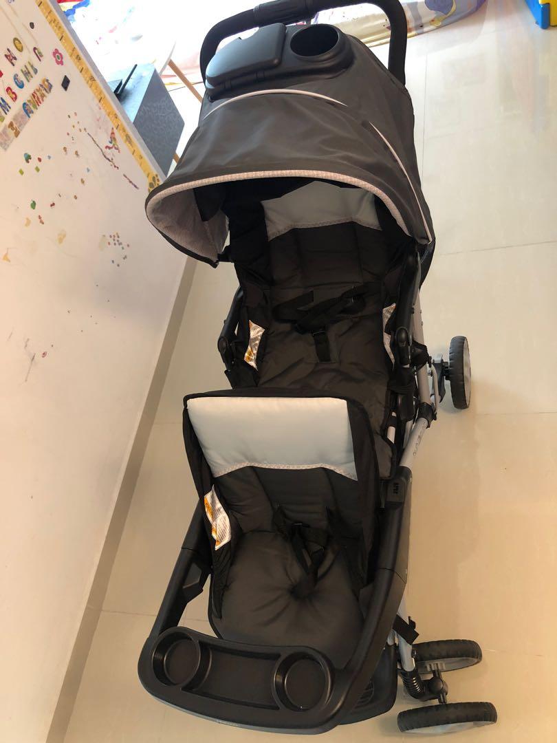 Graco DuoGlider Click Connect Stroller (Baby Twins Double Stroller ...